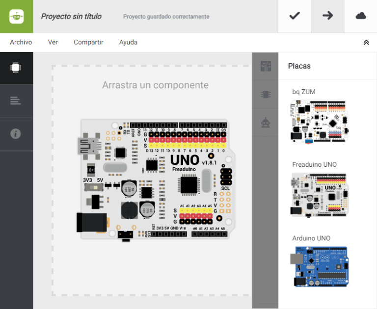 BitBloq: Programar Arduino de forma visual - Lab Fawno - Codificando