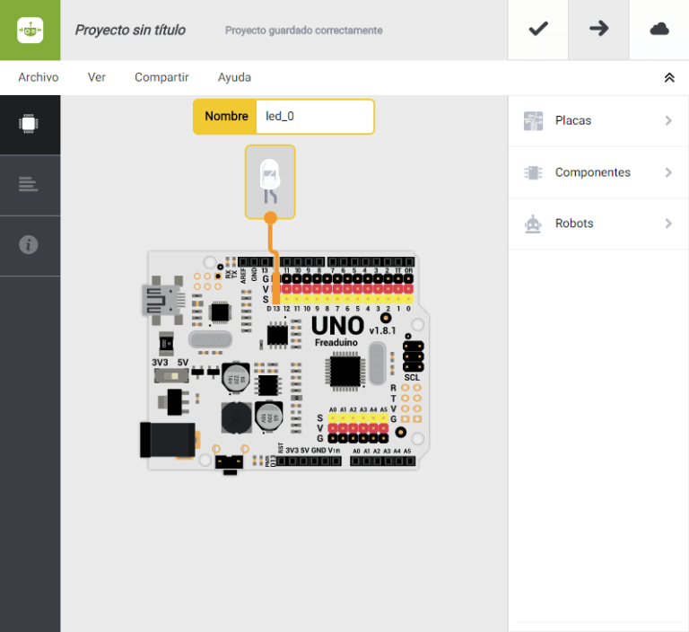 BitBloq: Programar Arduino de forma visual - Lab Fawno - Codificando